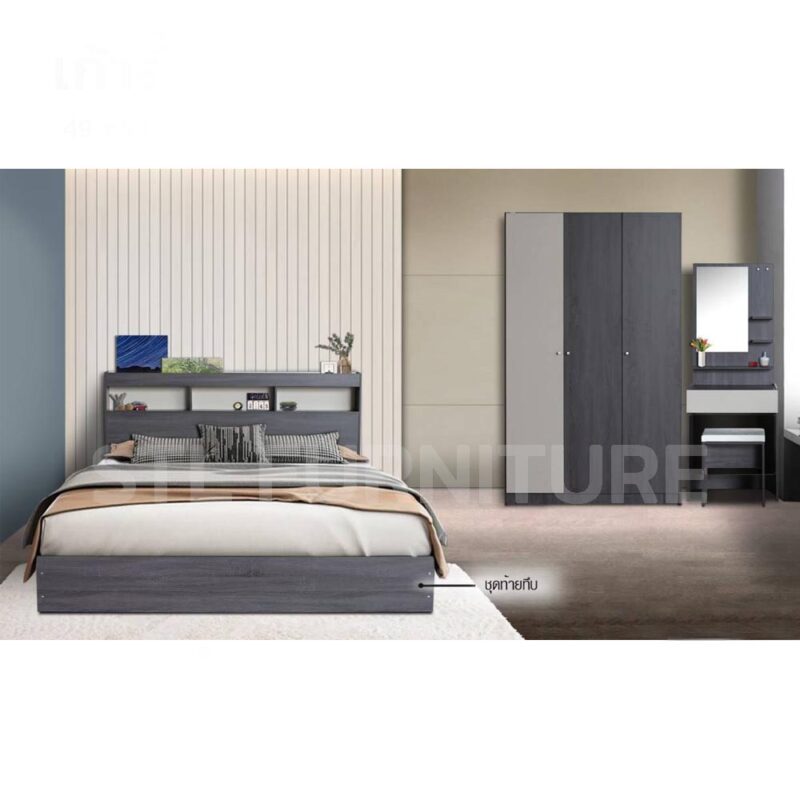 ชุดห้องนอน ROMY 5 ฟุต 6 ฟุต - STLFurniture